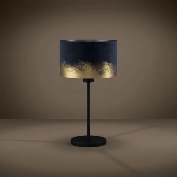 Eglo 39975 - Stolní lampa CASUARITA 1xE27/40W/230V modrá/zlatá