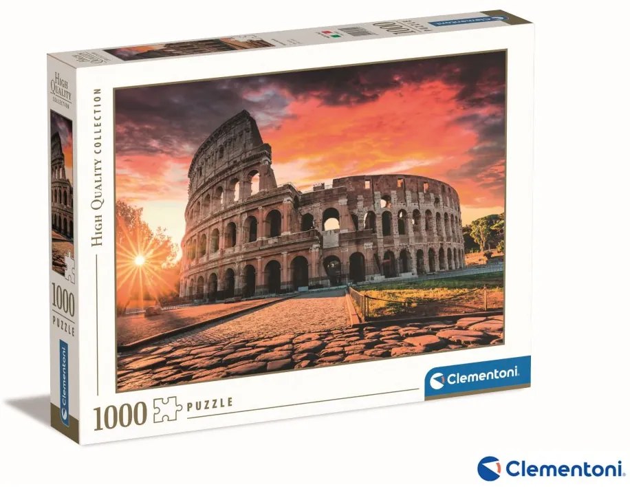 Clementoni Puzzle 1000 Západ slunce v Římě