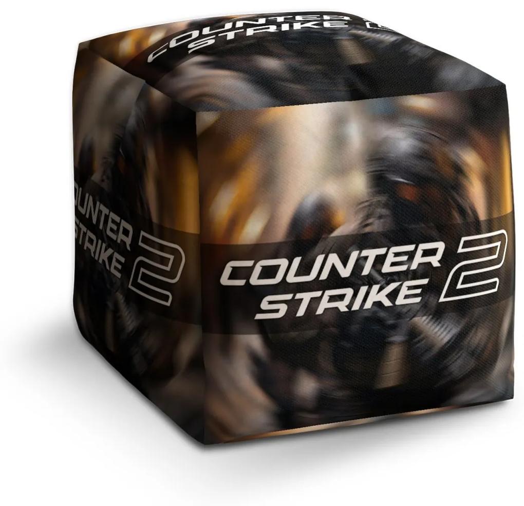 Sablio Taburet Cube Counter Strike 2 Voják: 40x40x40 cm