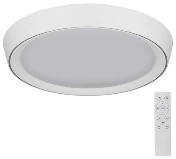 V-Tac LED Stmívatelné stropní svítidlo s dálkovým ovladačem LED/60W/230V pr. 50cm VT0429