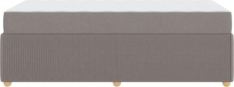 Rám postele Taupe 90 x 200 cm textil 3398344