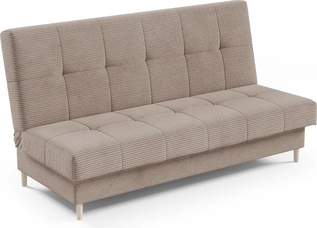 Eka Pohovka NOTTI, 200 cm Barva látky: Světle růžová (Poso 52)