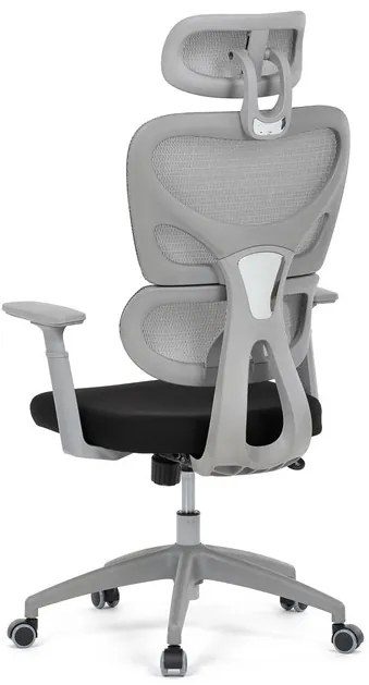 Autronic Kancelářská židle KA-K2081 Barva opěráku: Šedá