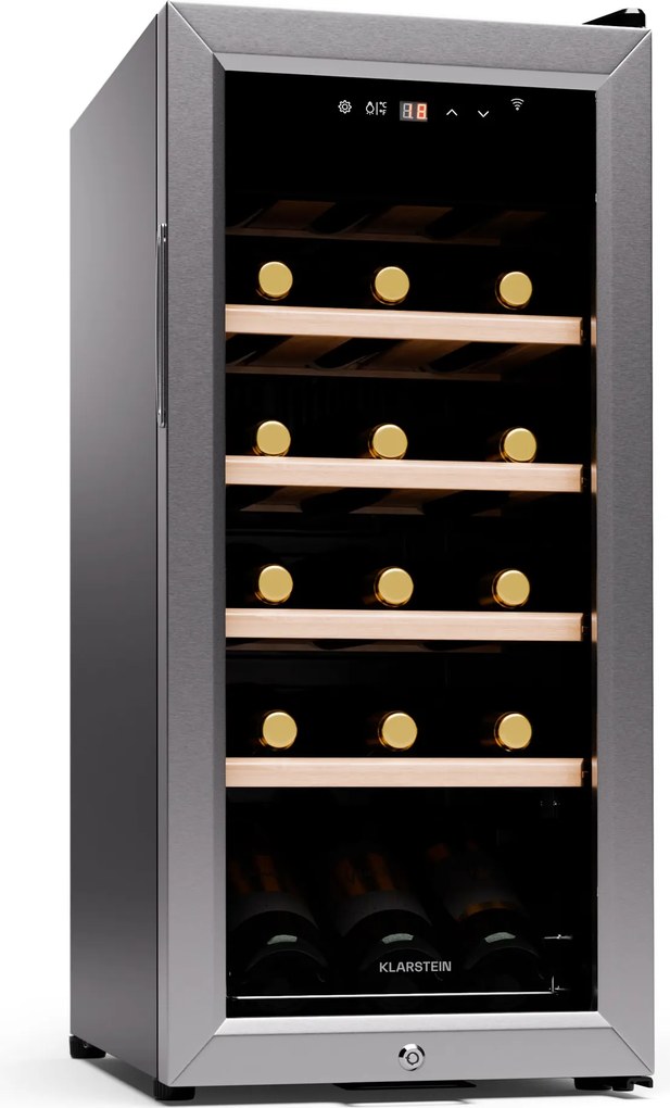 Klarstein Shiraz Premium Smart 18, vinotéka na 18 lahví