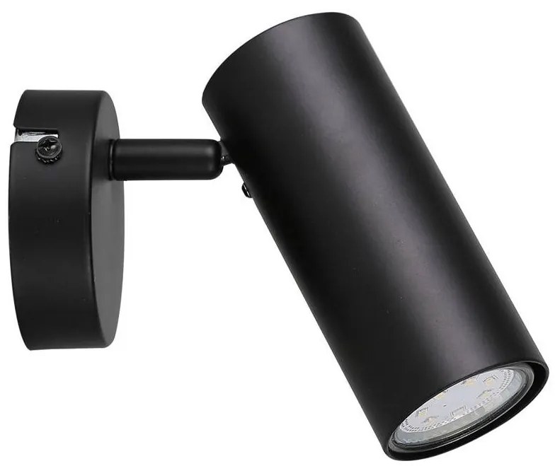 Černé stropnínástěnné svítidlo Colly pro žárovku GU10 - Candellux
