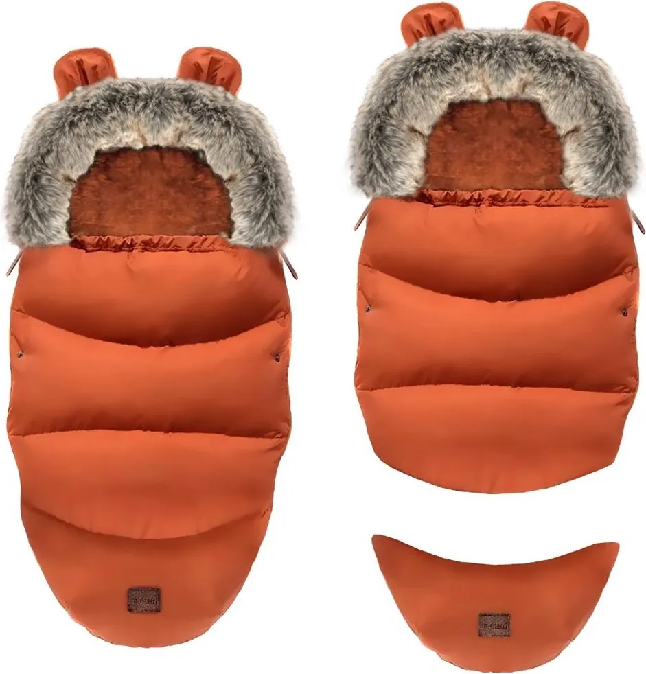 Tutumi Teddy, dětský spací pytel GROW-UP N, karamelová, NAZ-06613