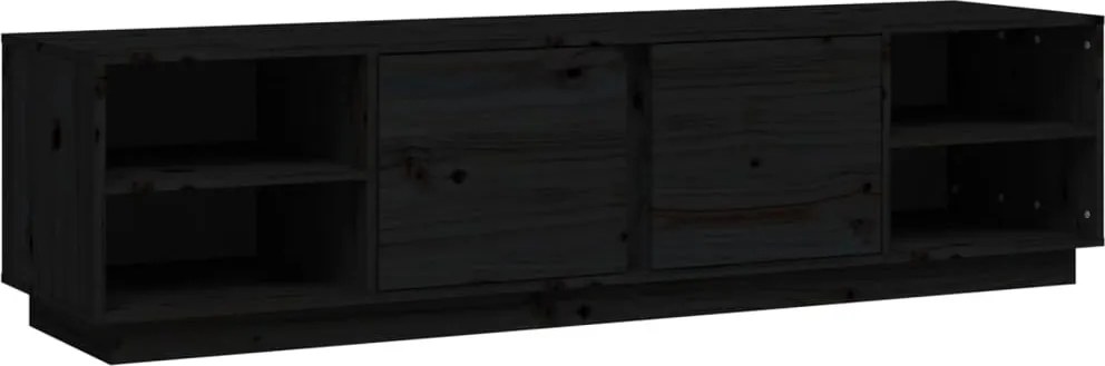 vidaXL TV skříňka 156 x 40 x 40 cm masivní borové dřevo [814458] Barva: Bílá