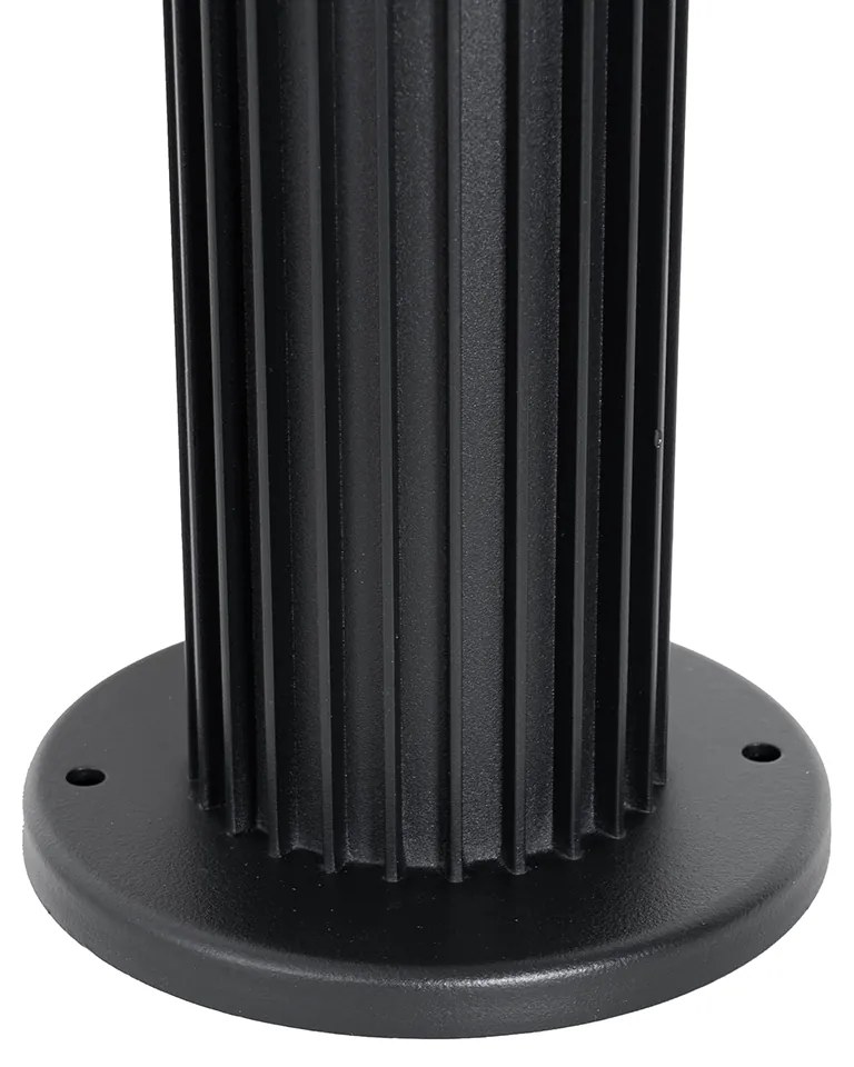 Designové venkovní sloupkové svítidlo černé 80 cm IP44 - Boris