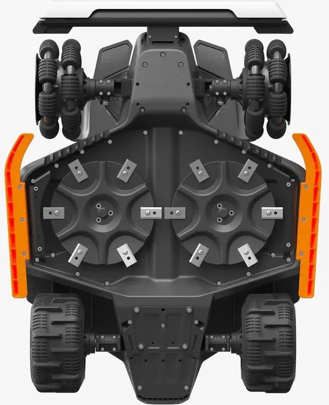 Mammotion LUBA 3 AWD 3000 LiDAR 360°+netRTK+AI-Vision robotická sekačka - 3000m2, sklon až 80%, Wifi/Bluetooth, + 4G data 3roky ZDARMA
