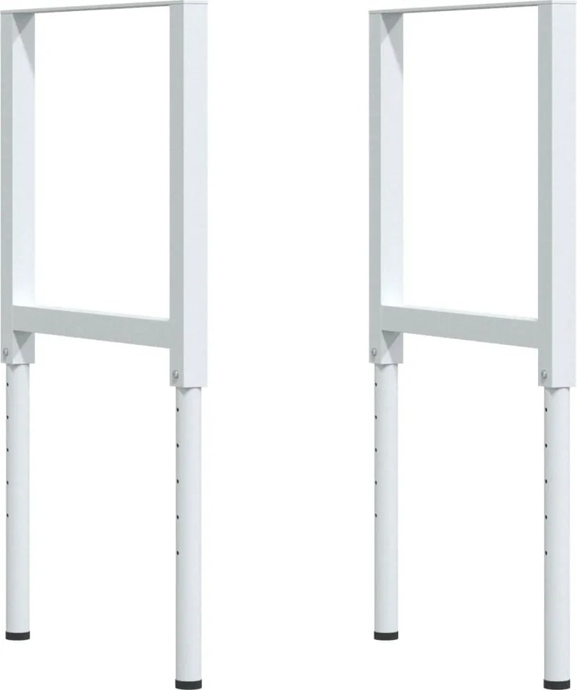 Pracovní stůl 100 x 60 x (71,5–98) cm masivní dub obdélníkový 3309700