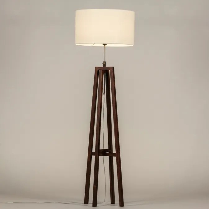 Stojací designová lampa Paola Bianco Maison and Dark Wood