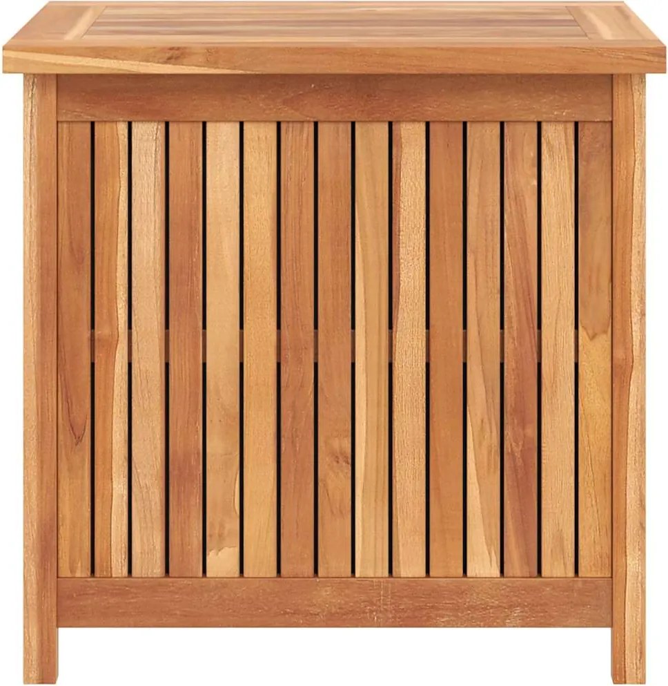 Zahradní úložný box 60 x 50 x 58 cm masivní teakové dřevo 315379