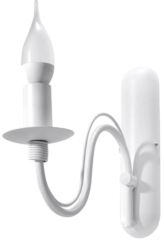 Sollux Lighting Nástěnné svítidlo MINERWA bílé