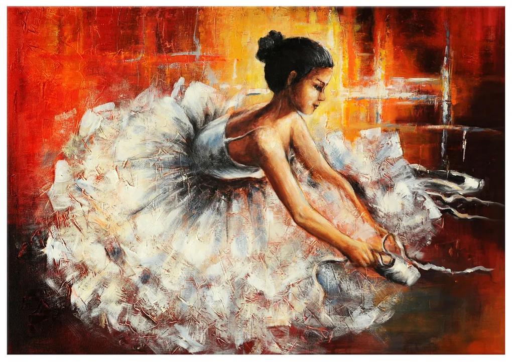 Gario Ručně malovaný obraz Nádherná tanečnice Rozměry: 120 x 80 cm