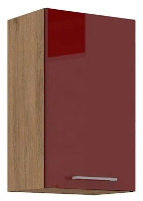 Horní kuchyňská skříňka Woodline 45 G-72 1F, Barva: dąb lancelot / dark wood