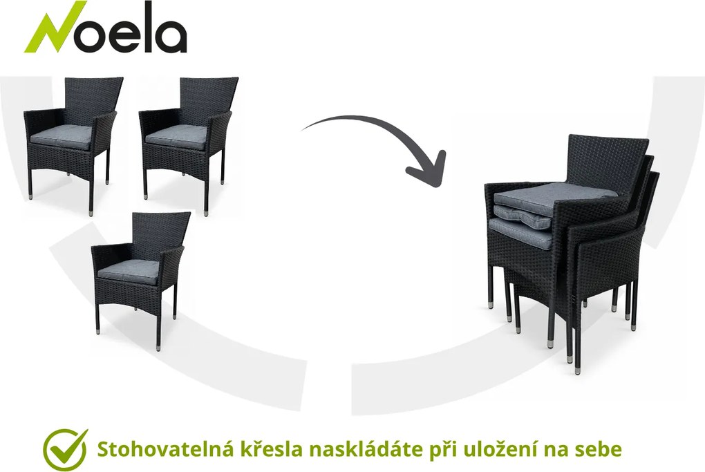 Noela Zahradní ratanové křeslo Bali