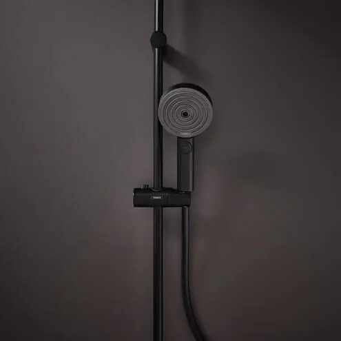 Hansgrohe Pulsify Select S, ruční sprcha 105 3jet Relaxation EcoSmart, černá matná, HAN-24111670