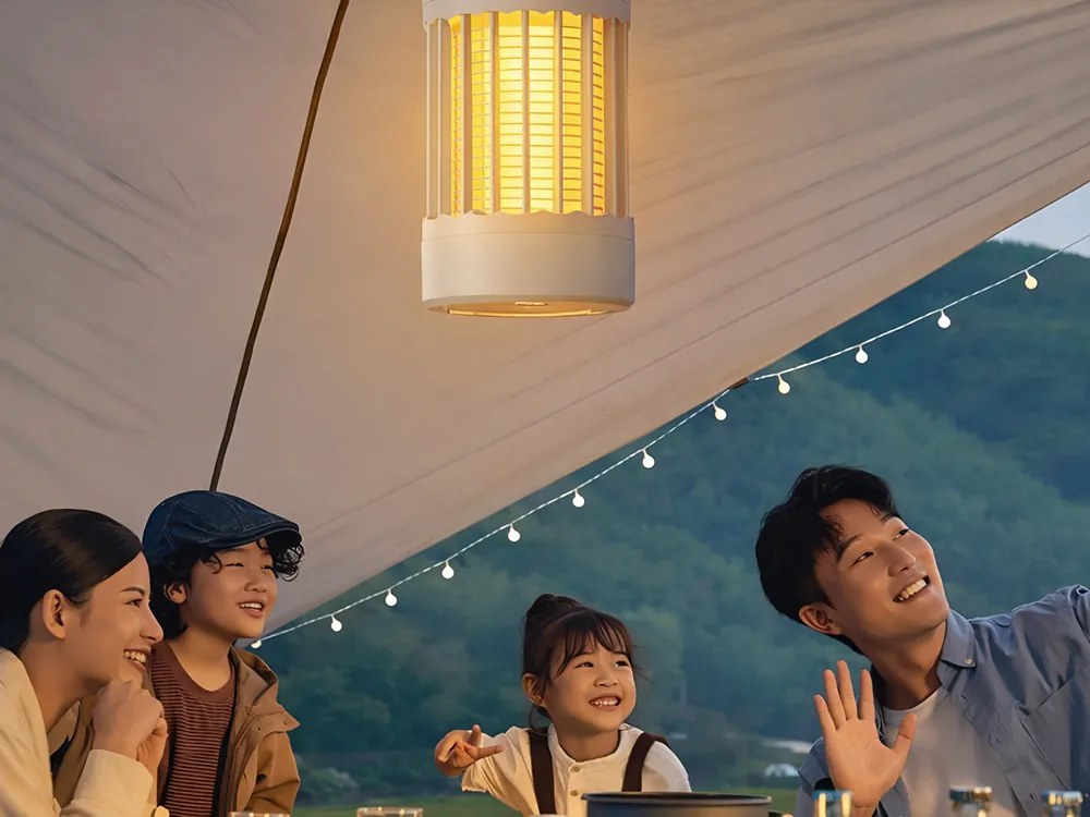 Verk Group Lampa na hmyz komáři hmyz můry uv bezdrátový přívěsek