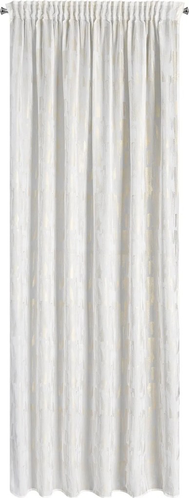 ZÁCLONA NA PÁSCE ILARA 140X270 CM VZOROVANÁ