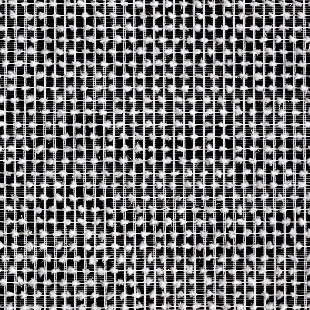 ZÁCLONA NA KROUŽCÍCH MAJE 140X260 CM BÍLÁ