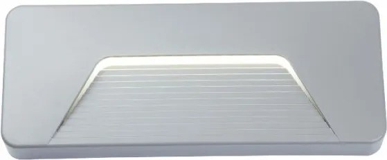 RED R11950 RENO SQ INDR nástěnná šedá 230V LED 3W IP65 3000K - RED - DESIGN RENDL