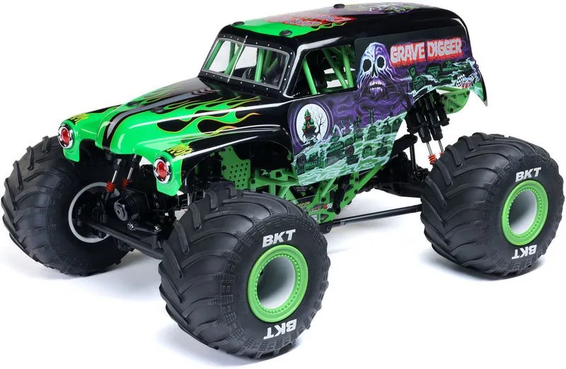 Losi lmt monster truck 2.0 1:8 4wd rtr grave digger