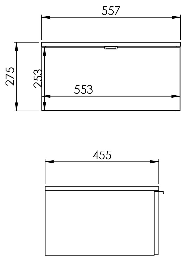 Elita Indus, SZAFKA INDUS 60 1S FOREST GREEN MATT DO STELAŻE, ELT-168749