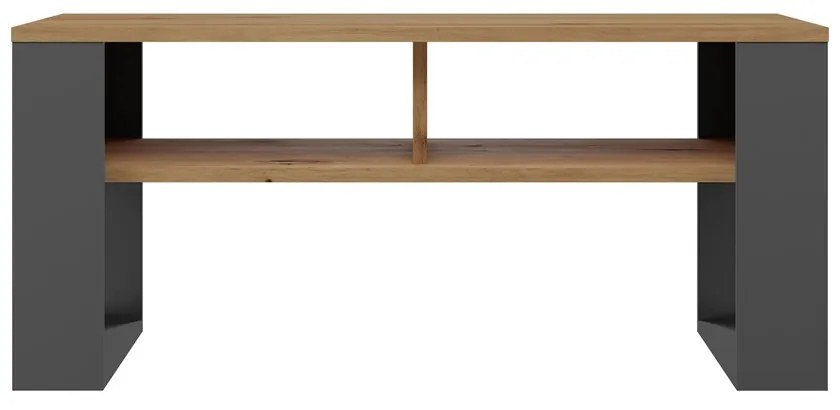 Konferenční stolek MODERN 2P dub artisan/antracit