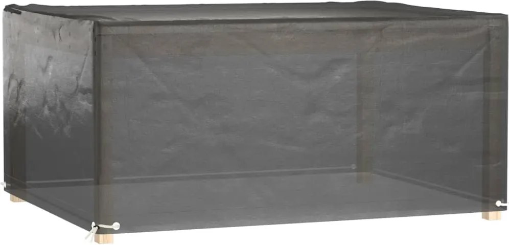 Plachty na zahradní nábytek 2 ks s 8 očky 180x135x80cm obdélník 3155348
