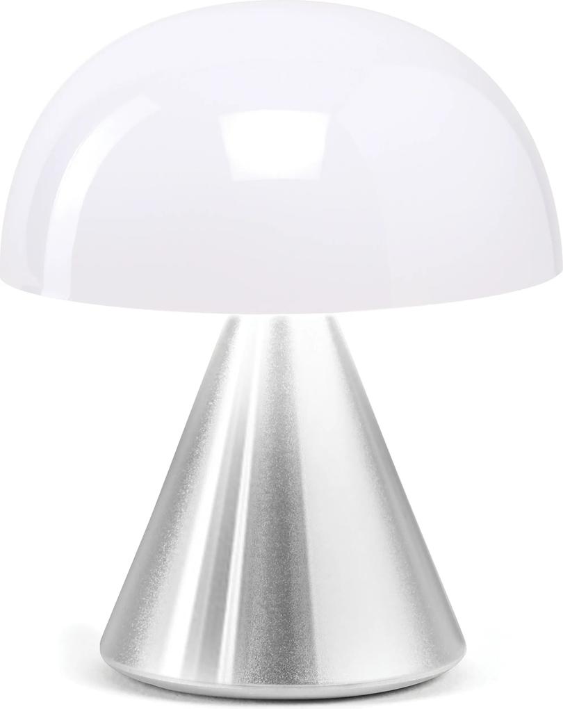 Led lampa Mina mini stříbrná