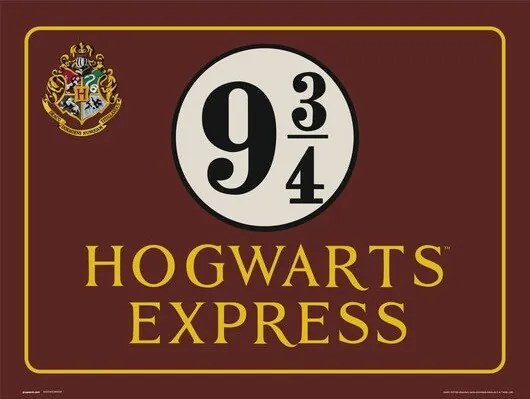 Obraz, Reprodukce - Harry Potter - Hogwarts Express, (40 x 30 cm)