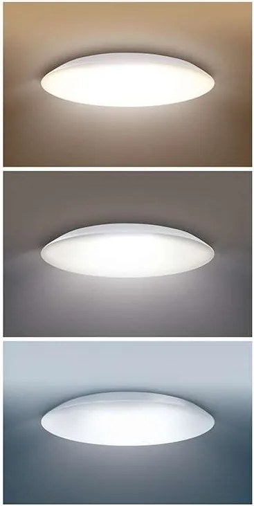 LED stropní světlo odolné vůči vlhkosti WO824 - průměr 38 cm, bílá