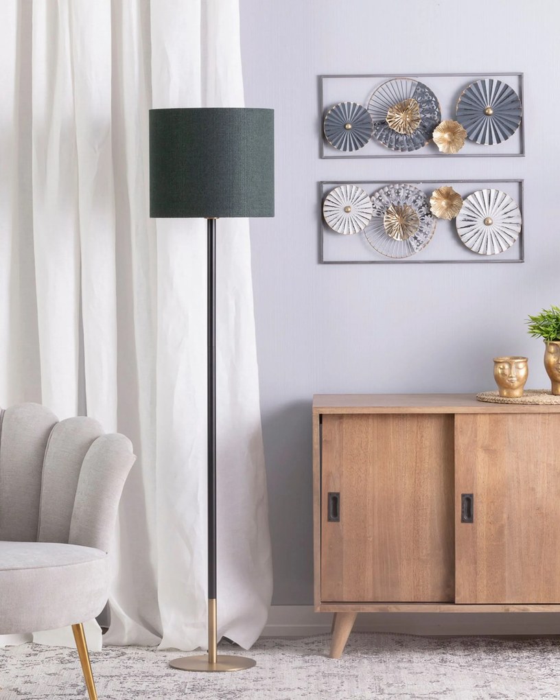 Stojací lampa Hailey Dark Green 162cm