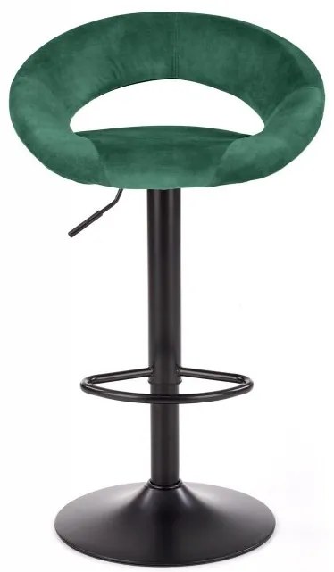 Barová židle H102 Halmar Tmavě zelená