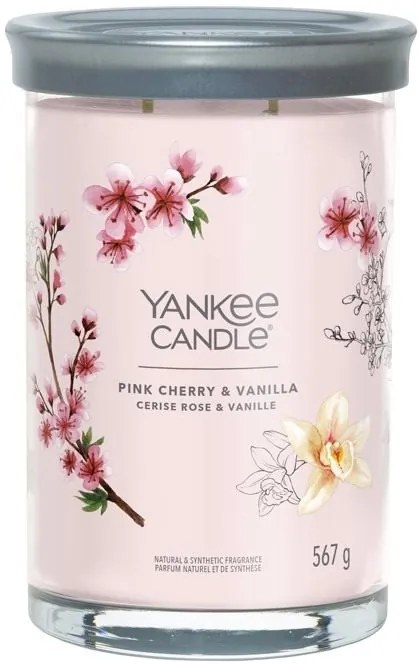 Svíčka yankee candle signature 2 knoty pink cherry & vanilla 567 g