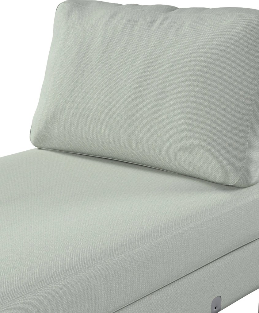 Potah na přídavný šezlong IKEA Karlstad, krátký barva modrá látka pletený vzor