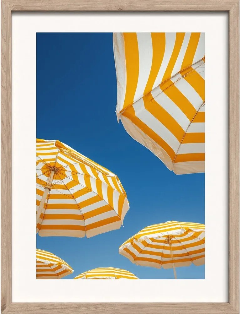 Tištěný obraz s rámem 30x40 cm Umbrellas – Styler