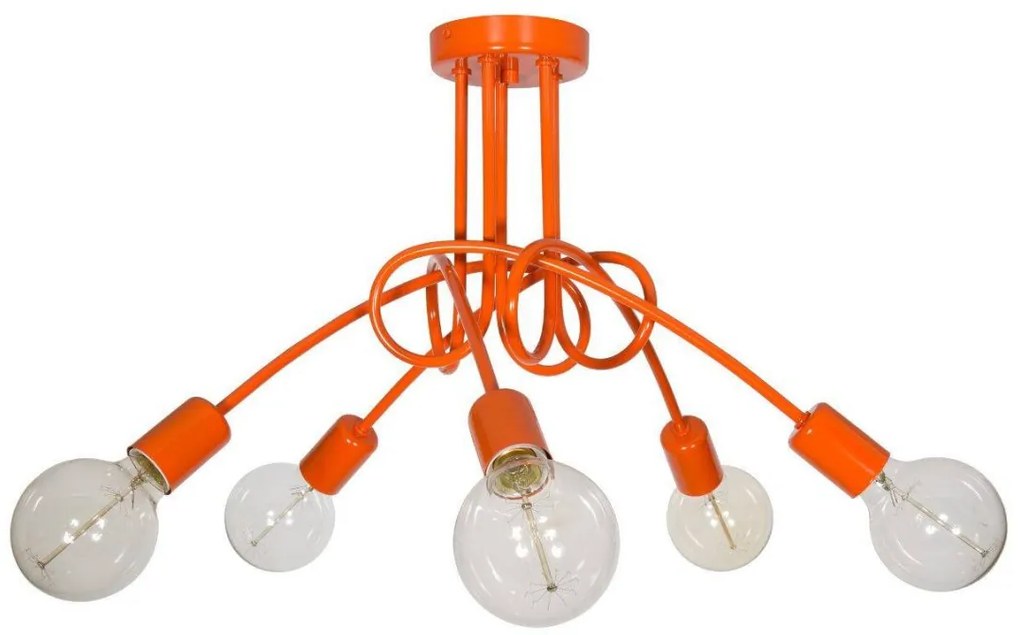 Stropní svítidlo Edison 5, výběr z 10 barev
