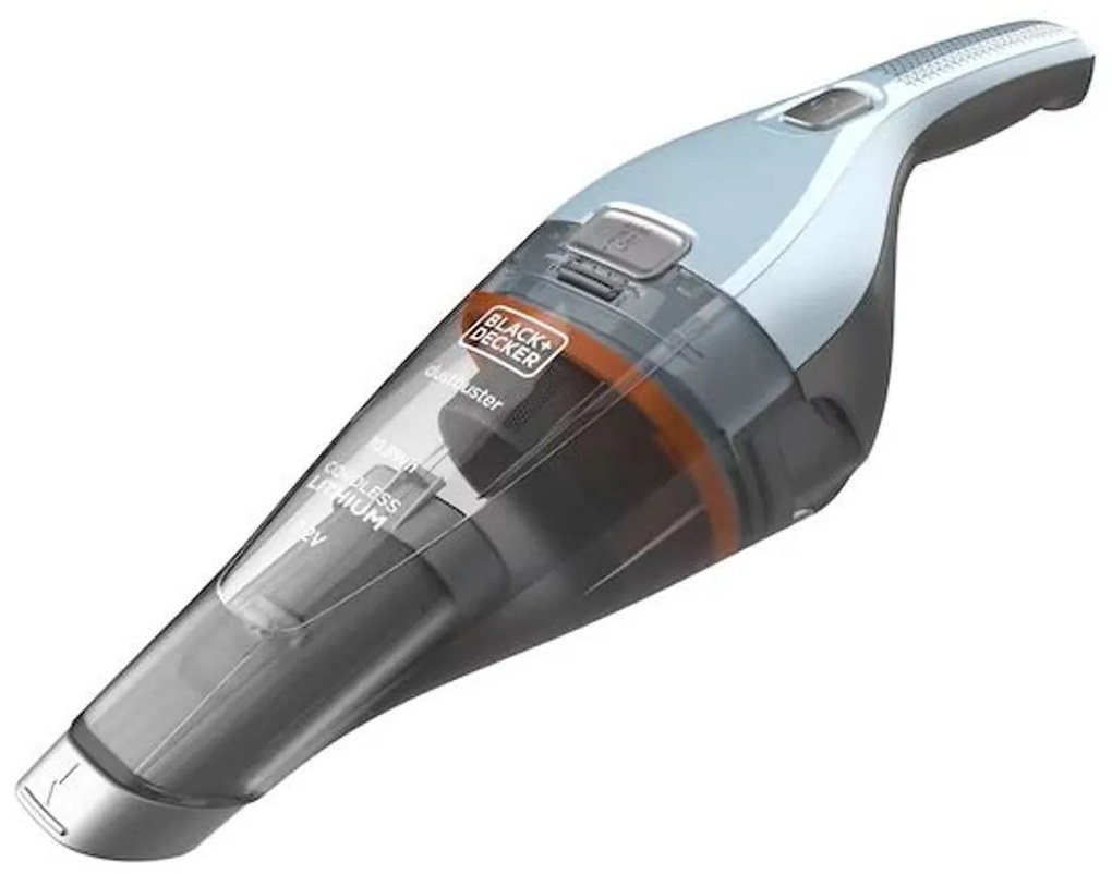 BLACK+DECKER - 7,2V AKU ruční vysavač, nabíjecí stanice, modrá/šedá NVC215W-QW