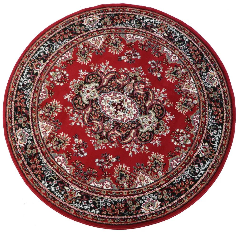 Klasický kusový koberec Escape kruh 510480 | červený Typ: 160x160 cm