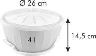 TESCOMA Mísa na kynuté těsto s ohřívačem DELÍCIA ø 26 cm