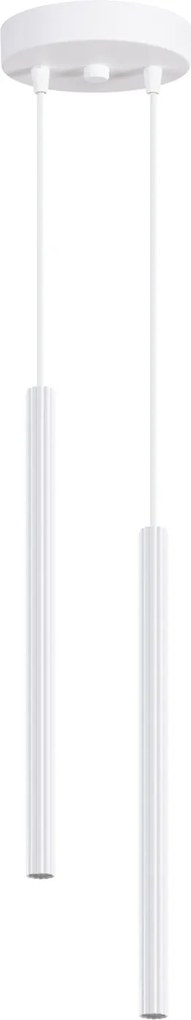 Sollux Lighting Závěsná lampa ARCHE 2P bílá