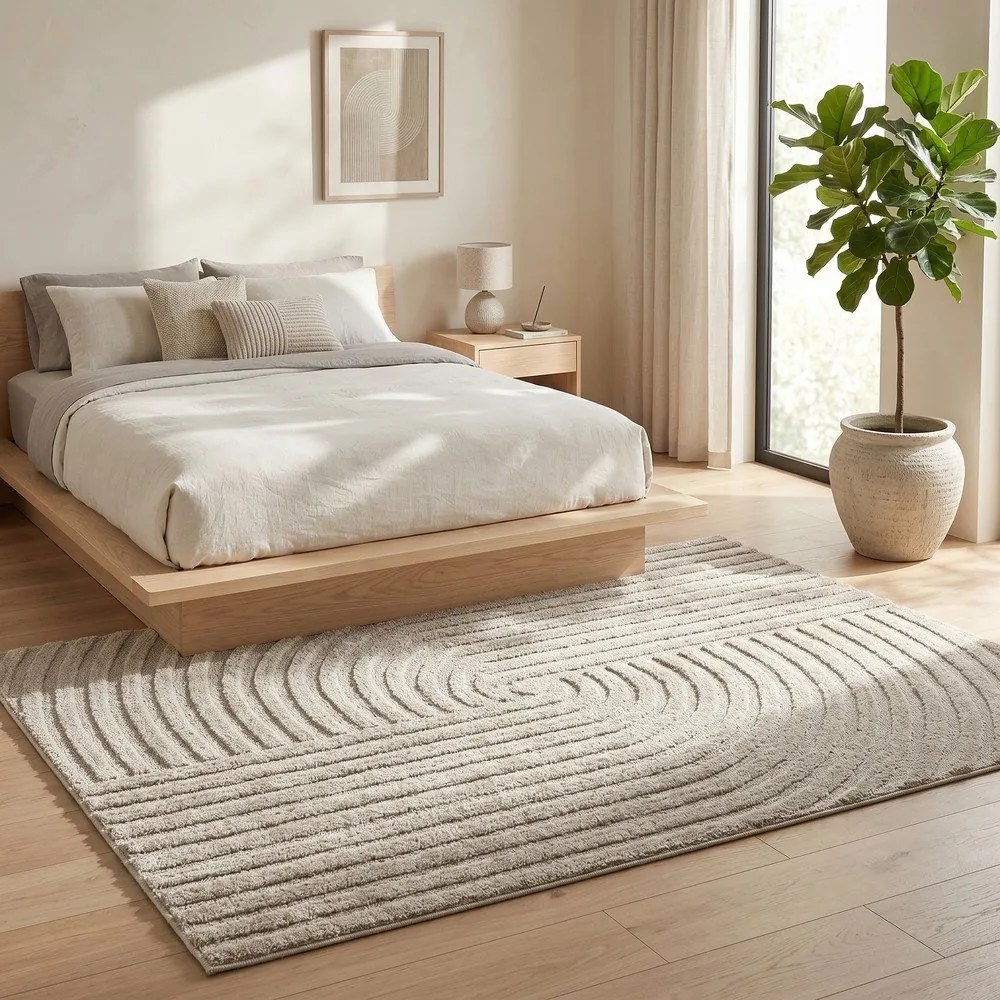 Béžový koberec 80x150 cm Serenity – ESTE