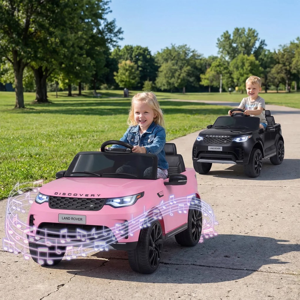 Costway 12 V Land Rover dětské elektrické závěsné auto LED hudební bezdrátové
