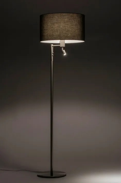Stojací designová černá lampa La Scale Black