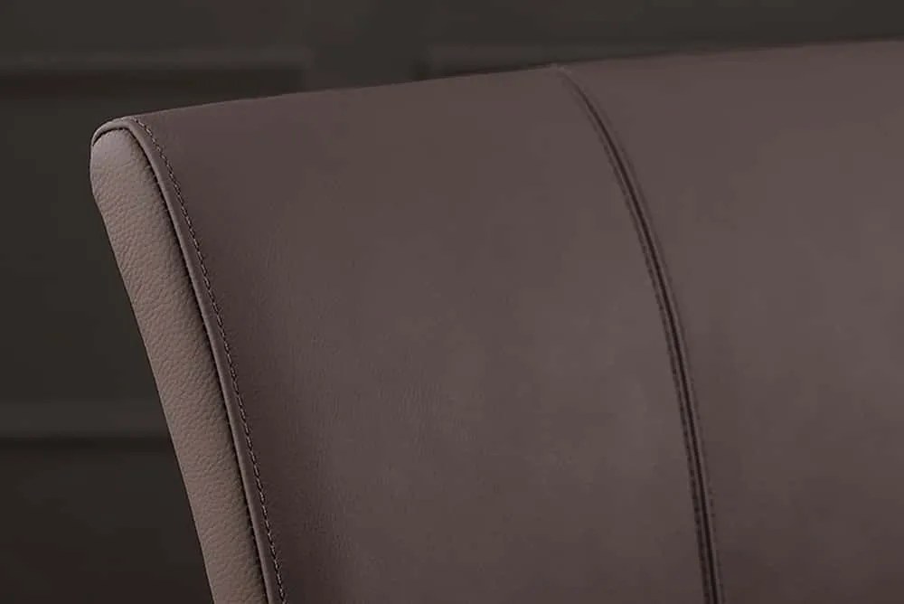 Designová konzolová židle Bull taupe šedá