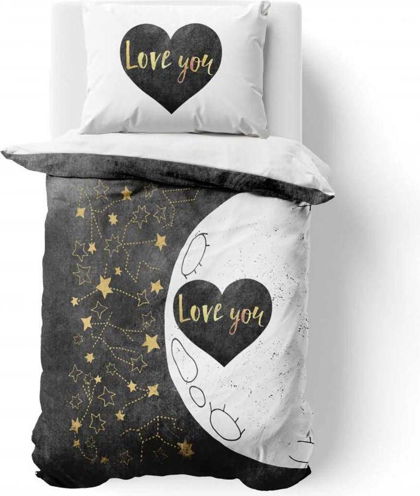 Love 3D povlečení 140x200, 70x90cm