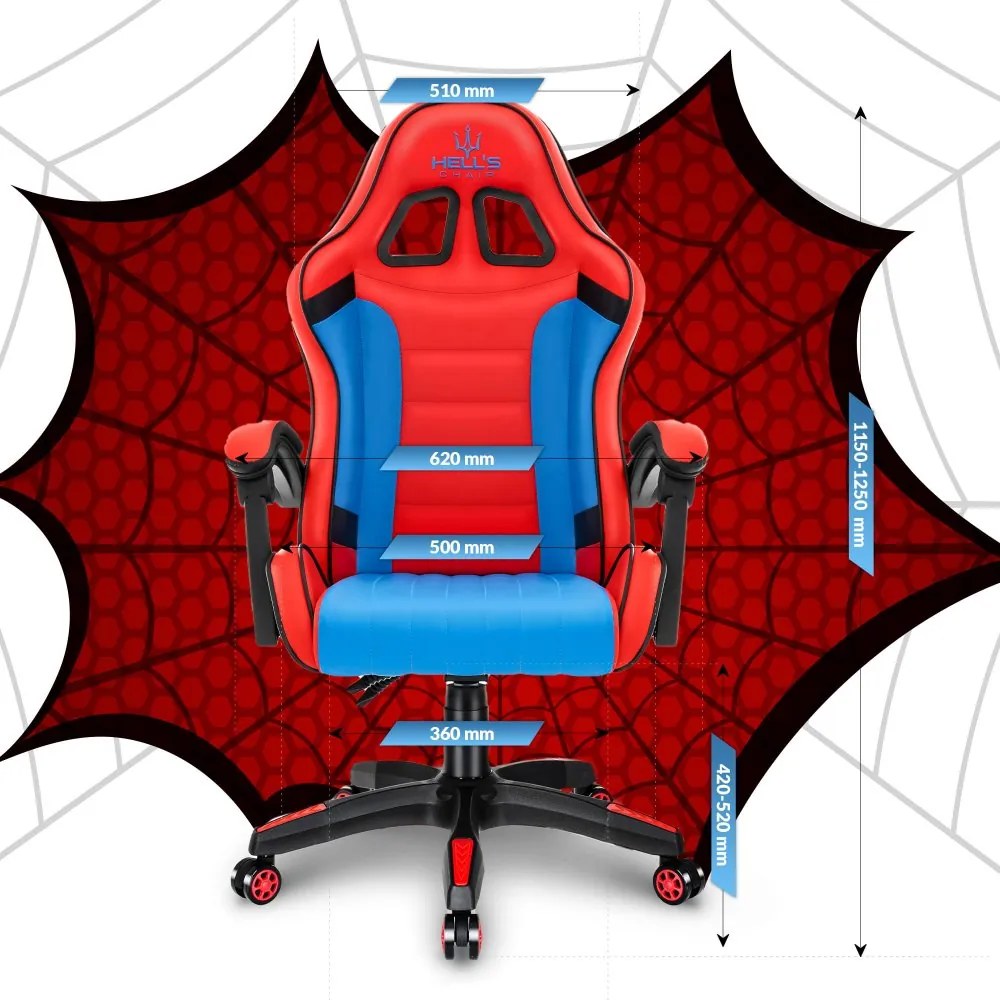 Dětská hrací židle HC - 1005 HERO Spider