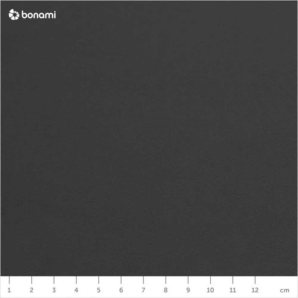 Tmavě šedá čalouněná dvoulůžková postel s úložným prostorem s roštem 180x200 cm Colonel – Cosmopolitan Design