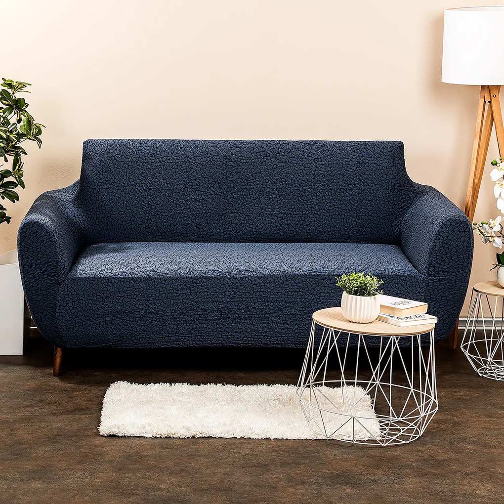 4Home Multielastický potah na dvojkřeslo Comfort Plus modrá, 140 - 180 cm, 140 - 180 cm